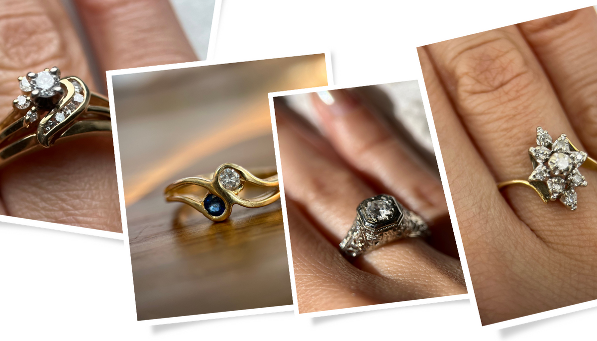 Unique Vintage Engagement Rings – Humans We Love